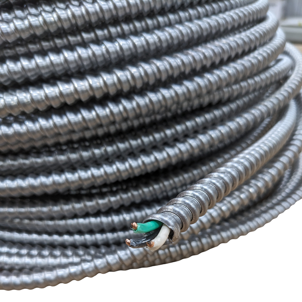 12/2 Thick Gauge Wire, Metal Cover, Suggested Wire For Shop Lighting b ...