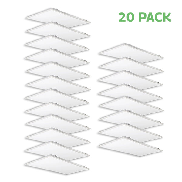 2' X 4' Drop in Grid LED 72 Watt Panel Troffer (20 PACK) – PrimeLights