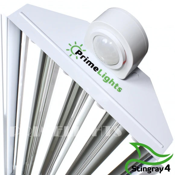 MOTION ACTIVATED SHOP LIGHT- LED StingRay 4 by PrimeLights.com