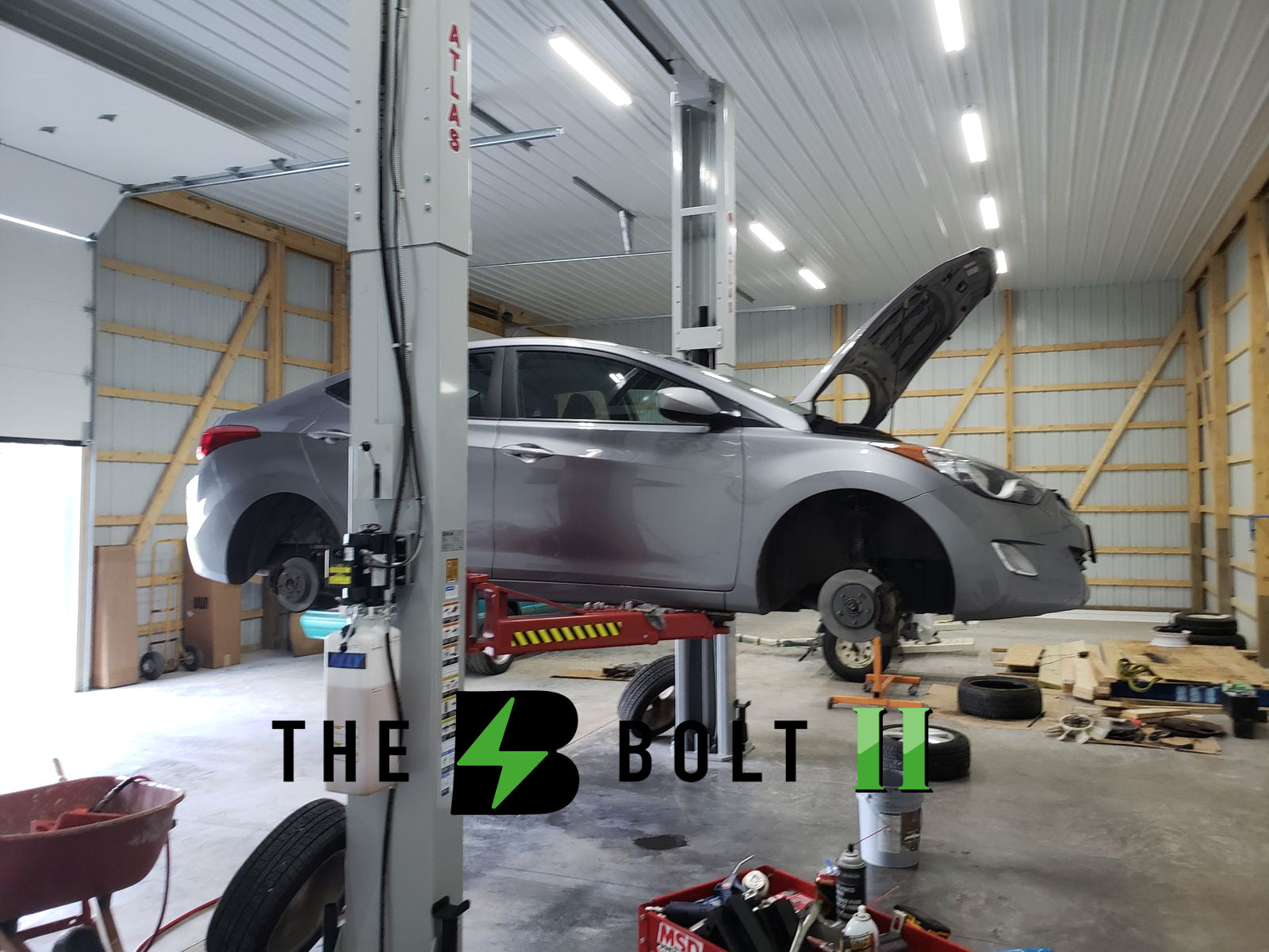 4 Foot 2 Lamp Shop Light with Emergency Battery Backup Made in the USA ...